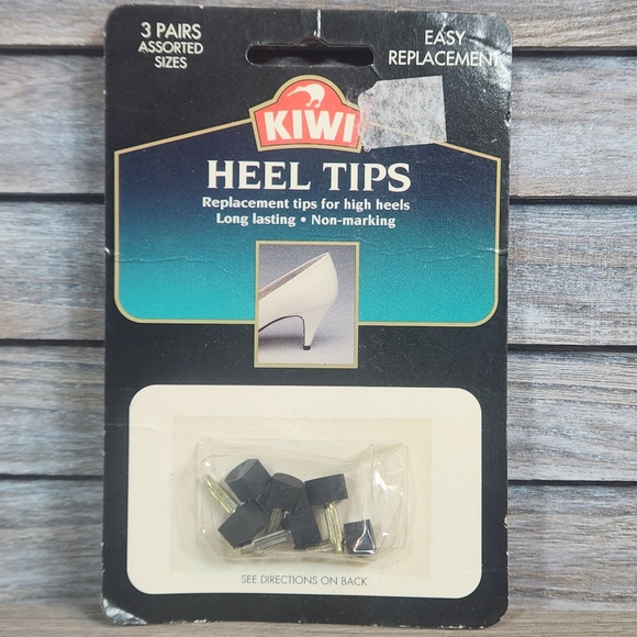 Kiwi | Shoes | Kiwi Heel Tips High Heel Replacement 3 Pair Assorted ...